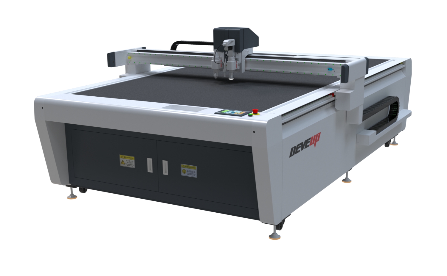 Oscillating Knife Cutting Machine for carton packaging carboard box ...